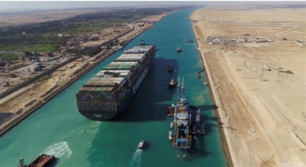 Crisis en Mar Rojo provocó caída de ingresos de canal de Suez egipcio - Noticias Prensa Latina