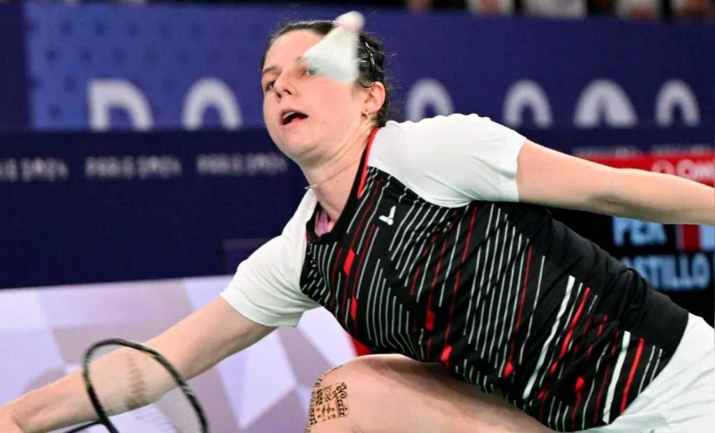 Eliminada de París 2024 badmintonista peruana Castillo - Noticias ...