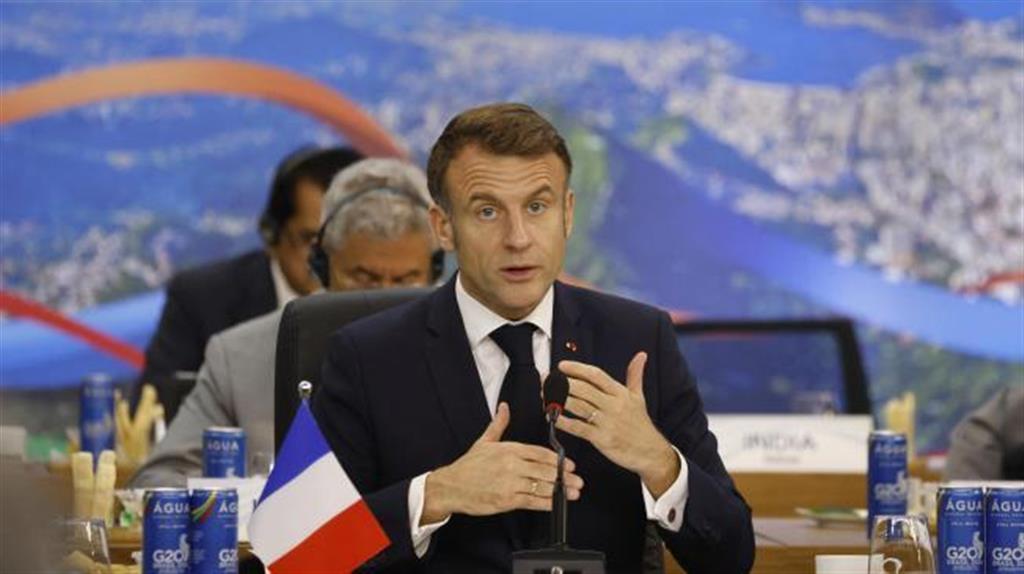Macron aboga por la paz en Ucrania y acusa a Rusia - Noticias Prensa Latina