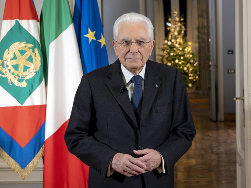 Presidente italiano exhorta a un año 2025 de esperanza, respeto y paz ...