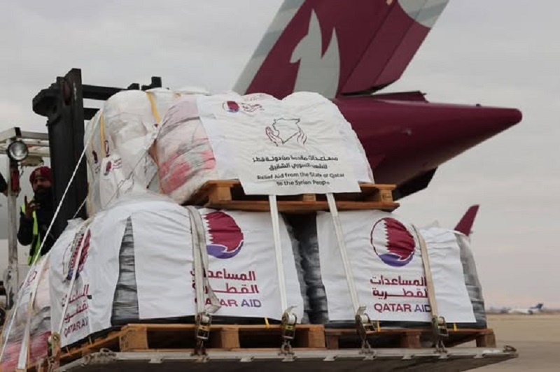 Un tercer avión de ayuda qatarí llega Siria (+Foto) - Noticias Prensa Latina